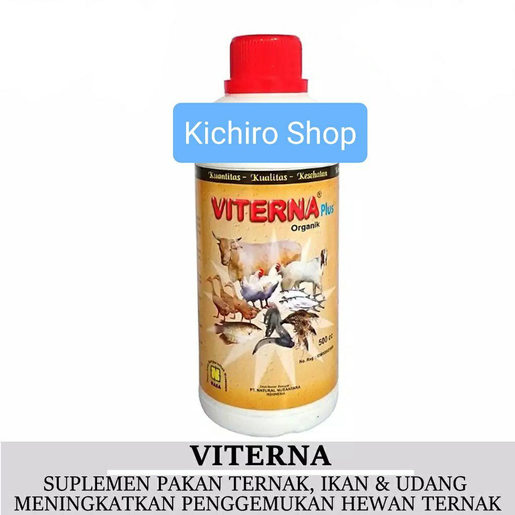 Viterna Plus NASA 500ml Vitamin Ternak Ayam Sapi Ikan | Lazada Indonesia