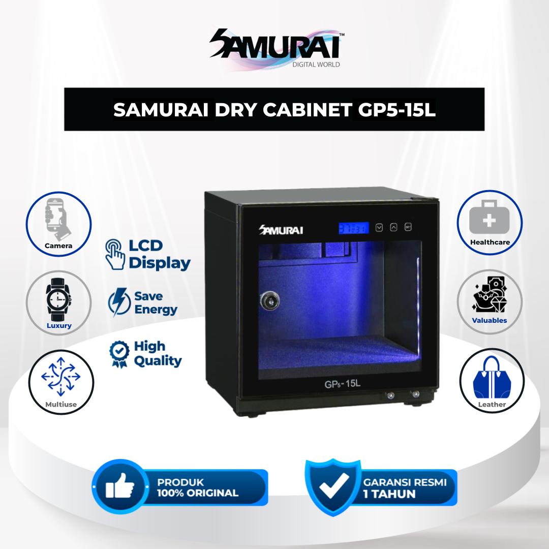 Perawatan Kamera Samurai Dry Box Kamera GP5-15L Dry Box Cabinet ...