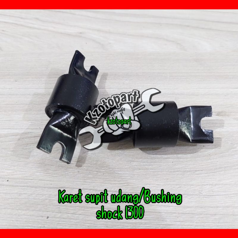 Bushing Shock Breaker Depan Bawah - Karet Jepit Capit Supit Sumpit Udang T120 L300 | Lazada ...