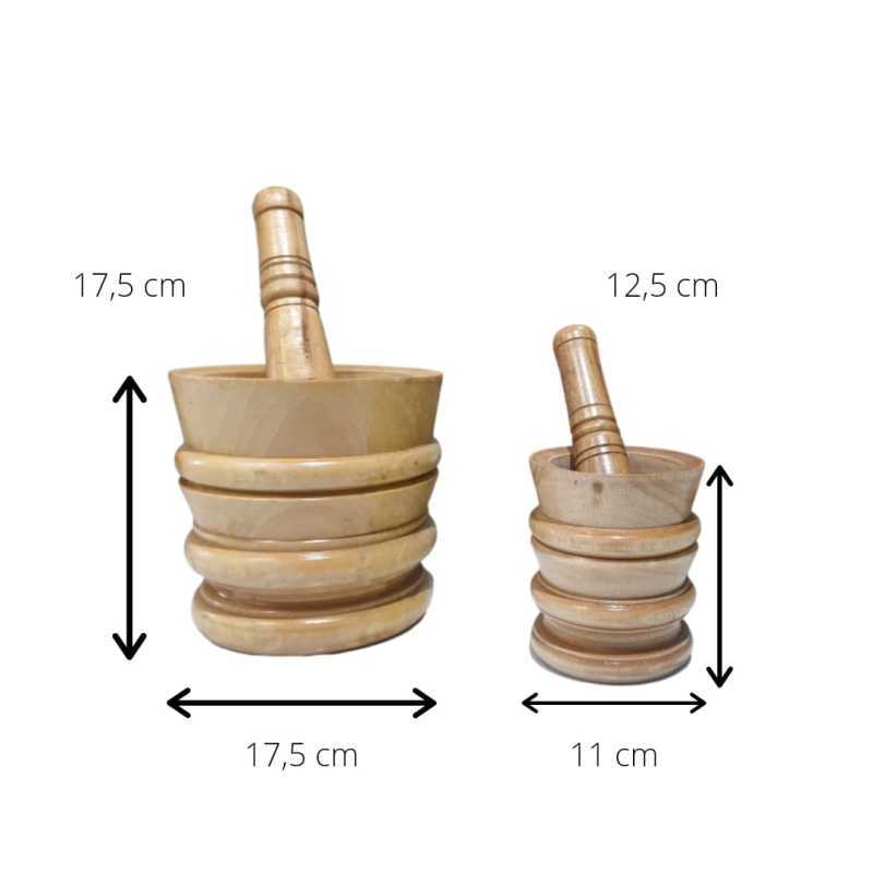 Lumpang Kayu Jumbo dan Alu kayu penumbuk besar | Lazada Indonesia