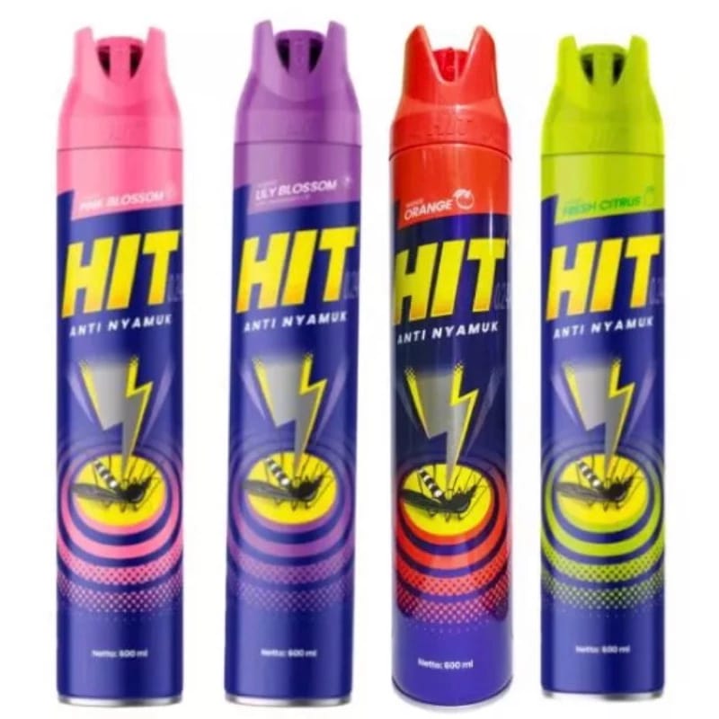 Obat Nyamuk Semprot Hit Aerosol 600ml | Lazada Indonesia