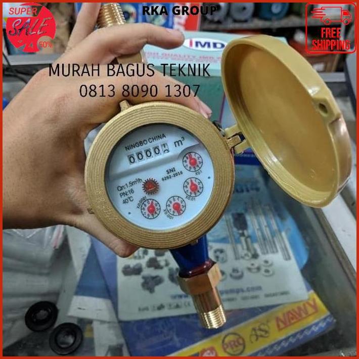 Meteran Air Besi Meteran Pam Dijamin Puas | Lazada Indonesia
