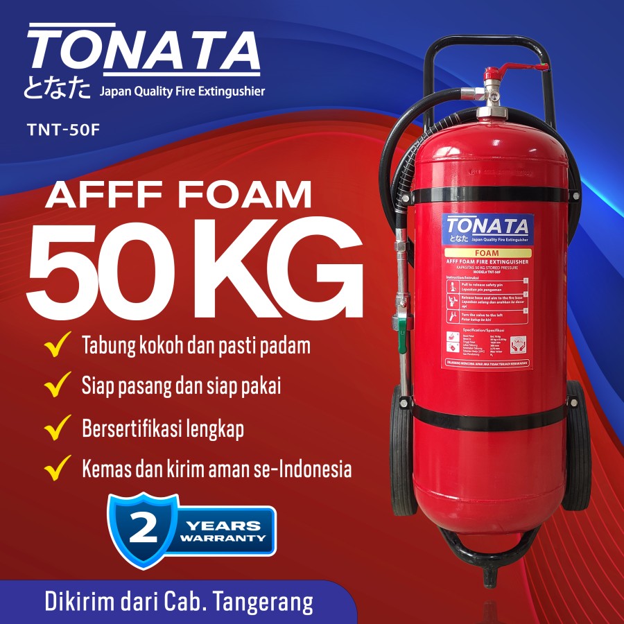 APAR APAB 50KG TONATA / FOAM 50 KG / Set Komplit | Lazada Indonesia
