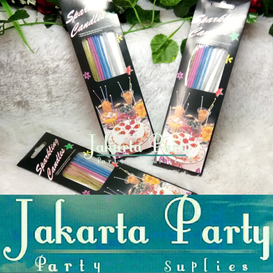 Lilin Sparkling / Sparkling Candle / Lilin Kembang Api | Lazada Indonesia