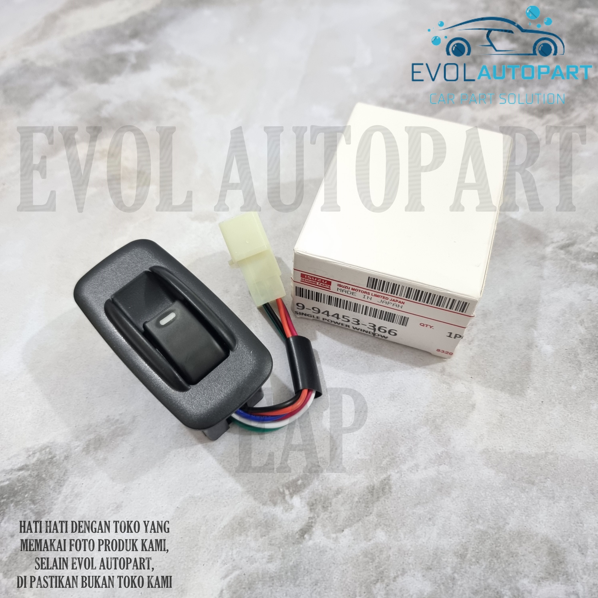 Single Switch Power Window Anak Saklar Isuzu Panther 9-94453-366 ...