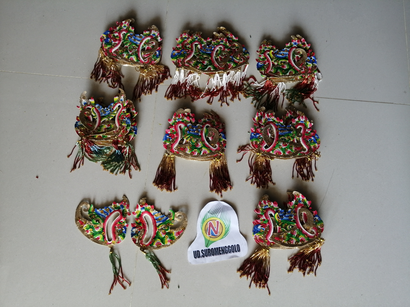 SUMPING KULIT / HIASAN TELINGA / KLONOSEWANDONO / WAYANG / TARI / PILIS ...