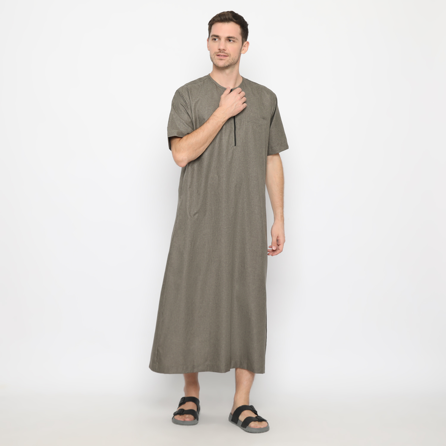 SHOHIB GAMIS PRIA LENGAN PENDEK EMIRAT 02 | Lazada Indonesia