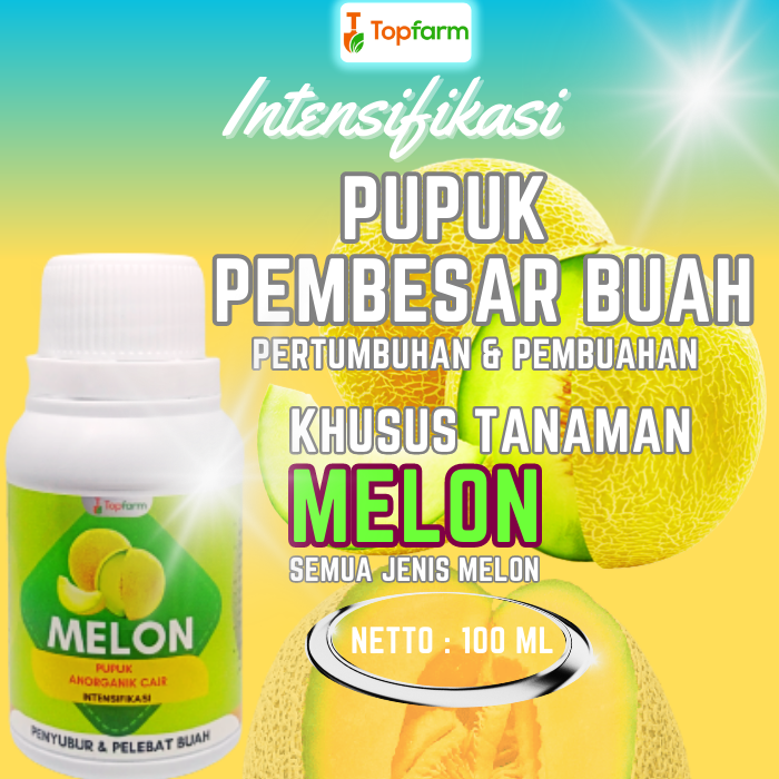 Pupuk Penyubur Tanaman Melon / Pupuk Pembesar Buah Melon / Pupuk Untuk Tanaman Melon / Pupuk ...