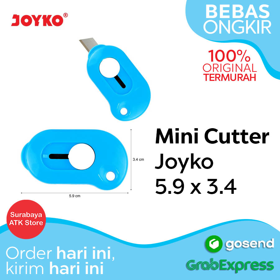 Mini Cutter Joyko CU-505 Pemotong Silet Kecil Sillet | Lazada Indonesia