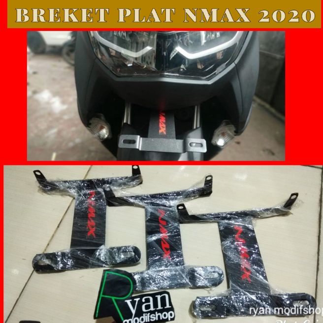 dudukan plat nmax 2020 breket plat | Lazada Indonesia