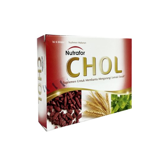 Nutrafor Nutrapor Nutravor Chol 1 box isi 20 Kapsul Obat untuk ...