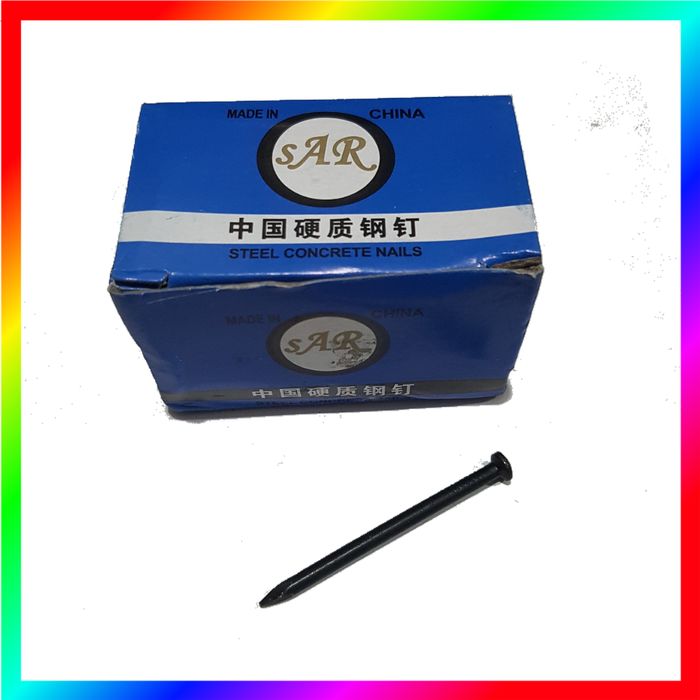 1 KOTAK PAKU BETON HITAM 2 INCI | Lazada Indonesia