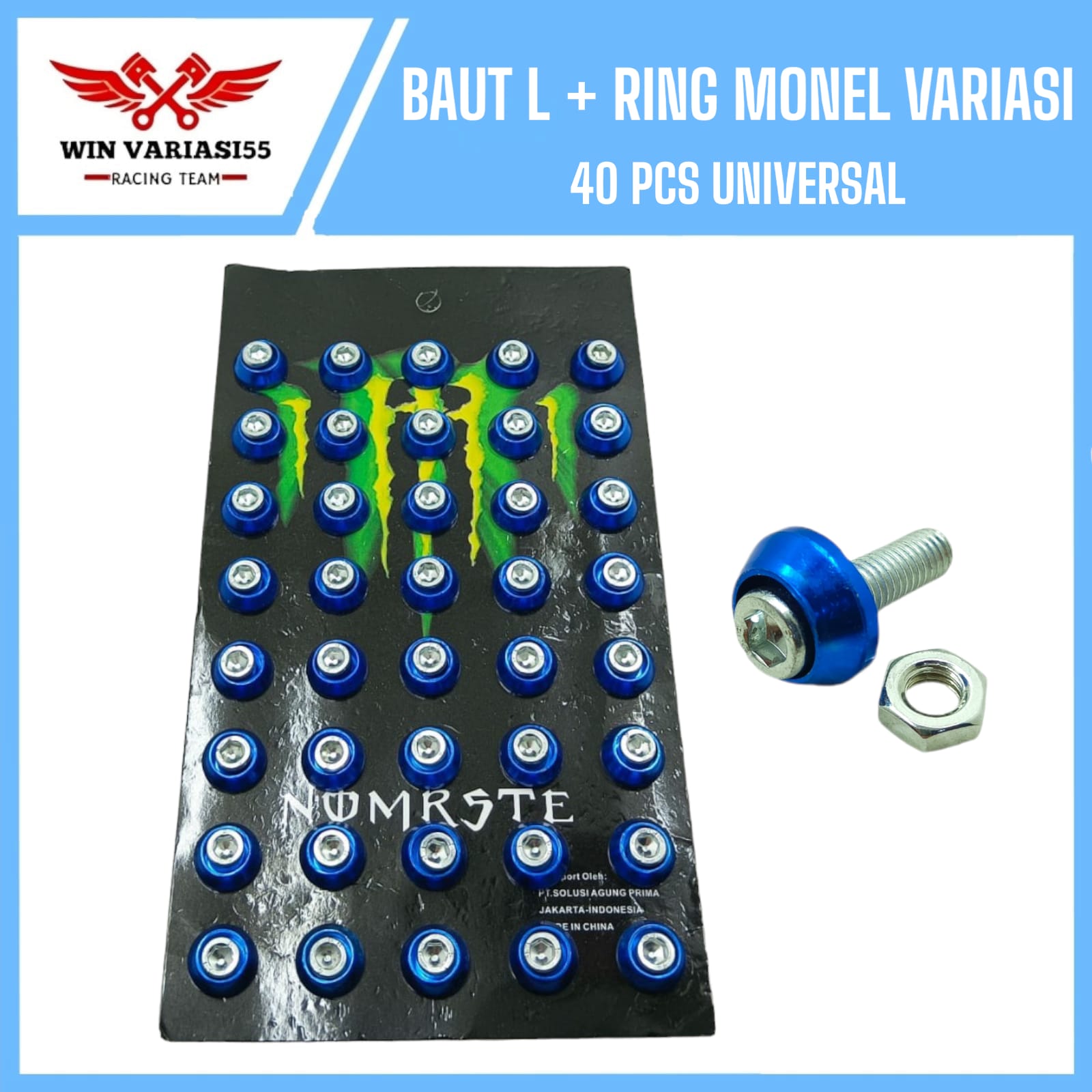 Baut plat nomor baut obeng plat nomor baut variasi model bintang satu ...