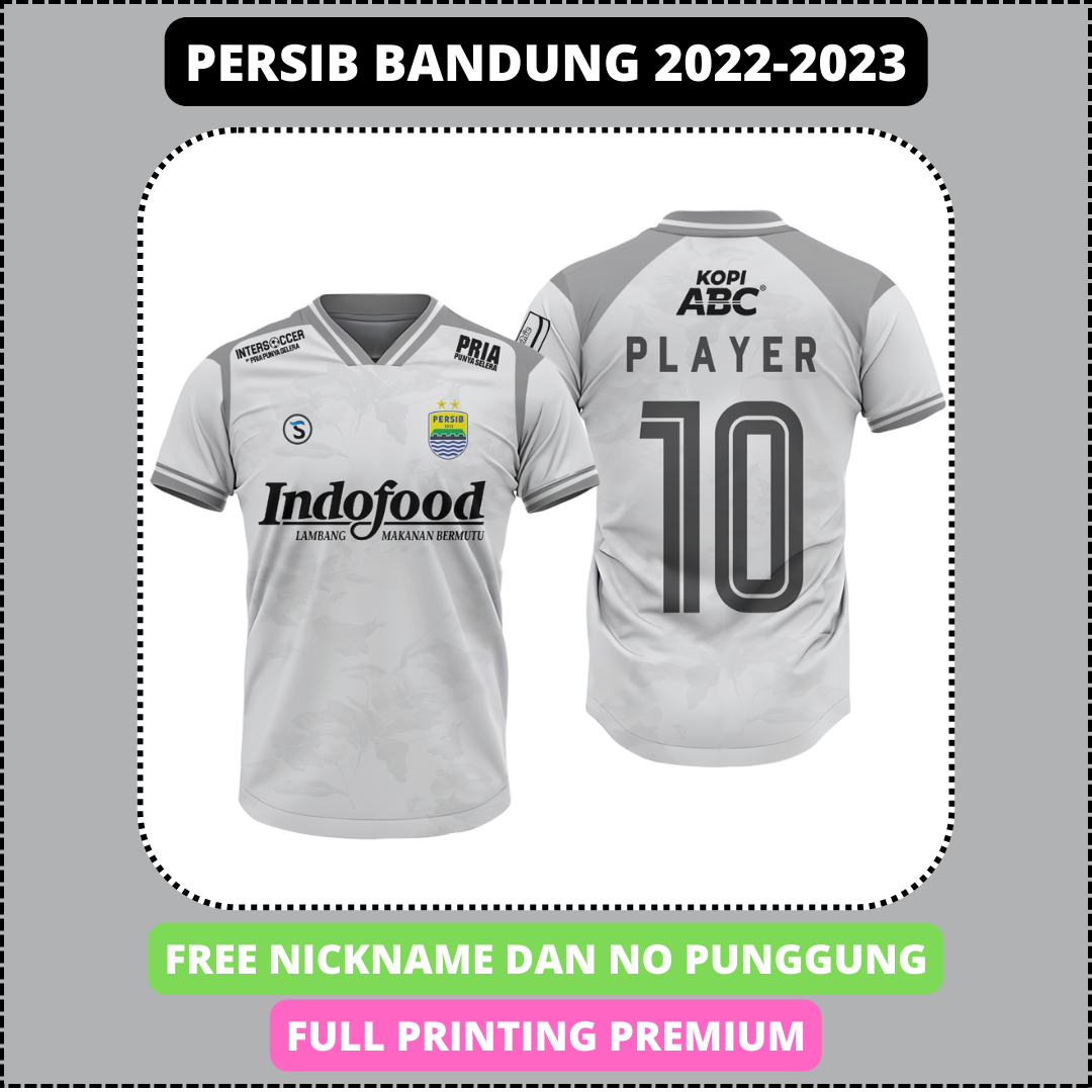 Jersey Persib Bandung Terbaru 2022-2023 Full Printing Premium - Baju ...