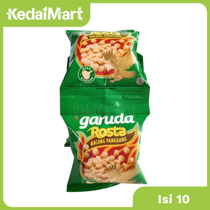 Garuda Rosta Kacang Oven Bawang 10 x 25 Gram | Lazada Indonesia