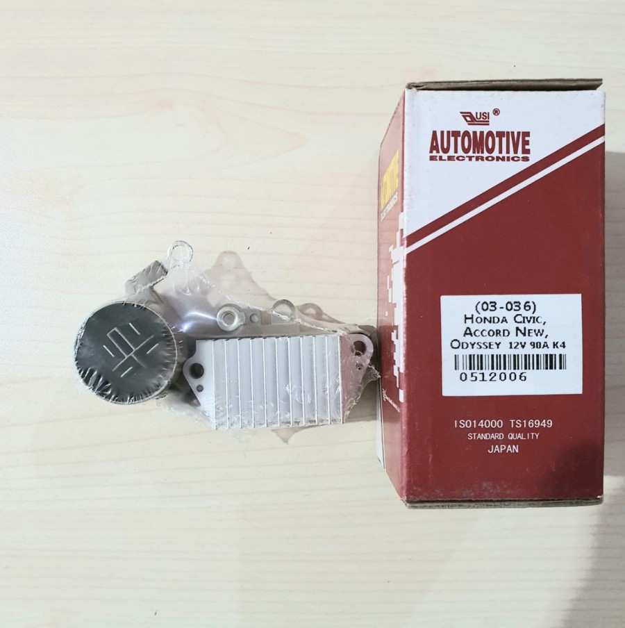 IC Regulator Honda Civic/Accord New/Odyssey 12V 90A K4 Bulat 0512006 ...