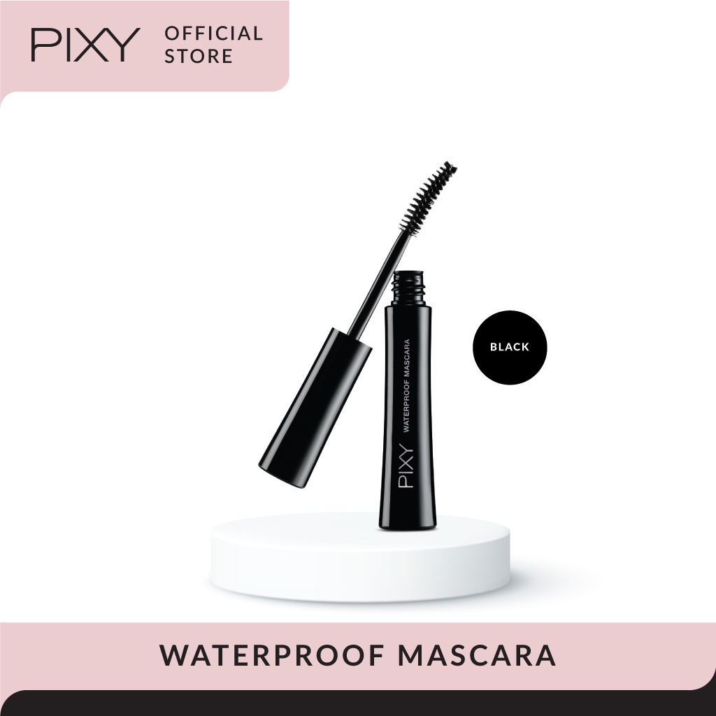 PIXY Waterproof Mascara - Black CM | Lazada Indonesia