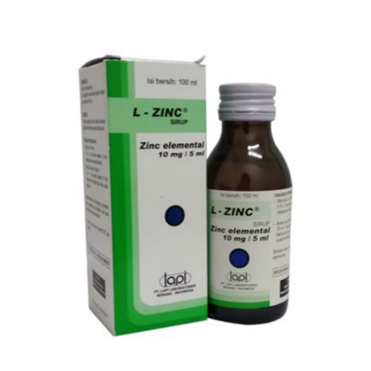 L ZINC SYRUP 100 ML Suplemen Diare Anak Anak 100 ml | Lazada Indonesia