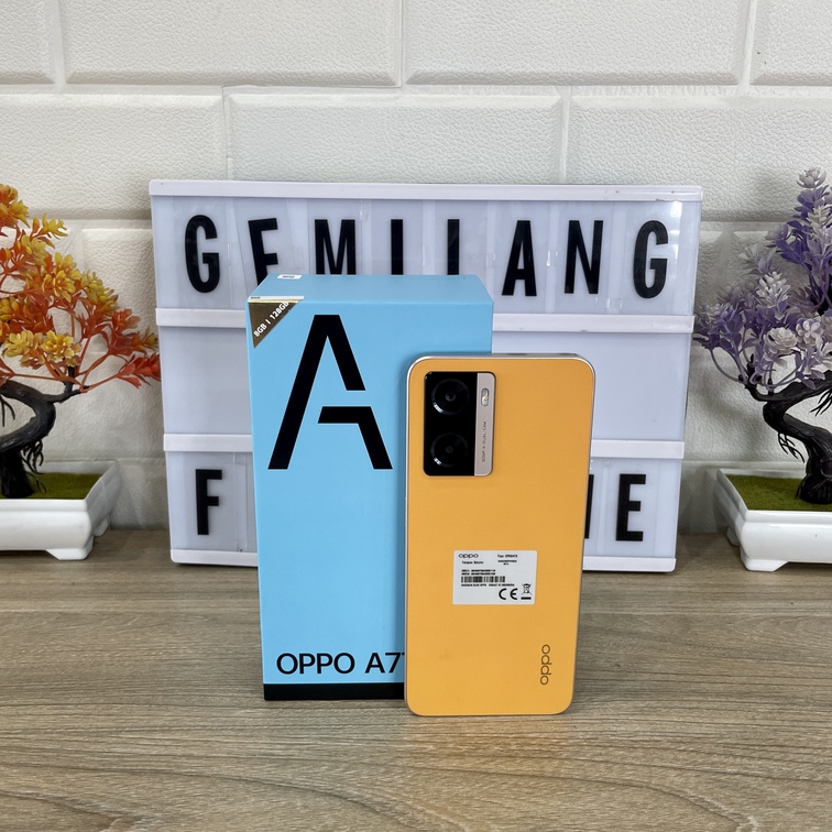 Oppo A77s (8/128GB) Second Original Full Set | Lazada Indonesia
