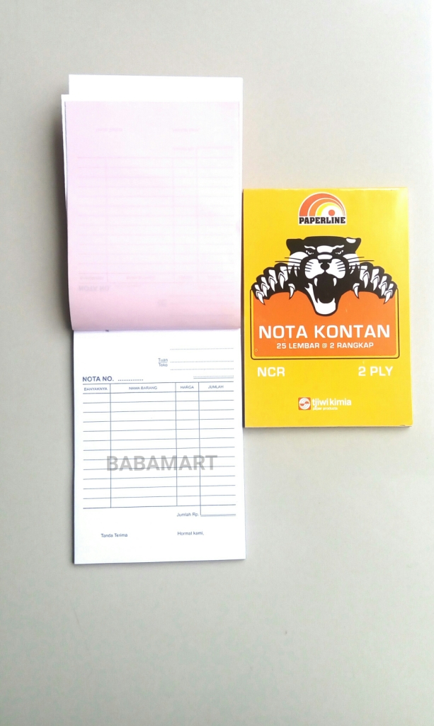 Nota Bon Kontan NCR 2 PLY Kecil Satuan | Lazada Indonesia
