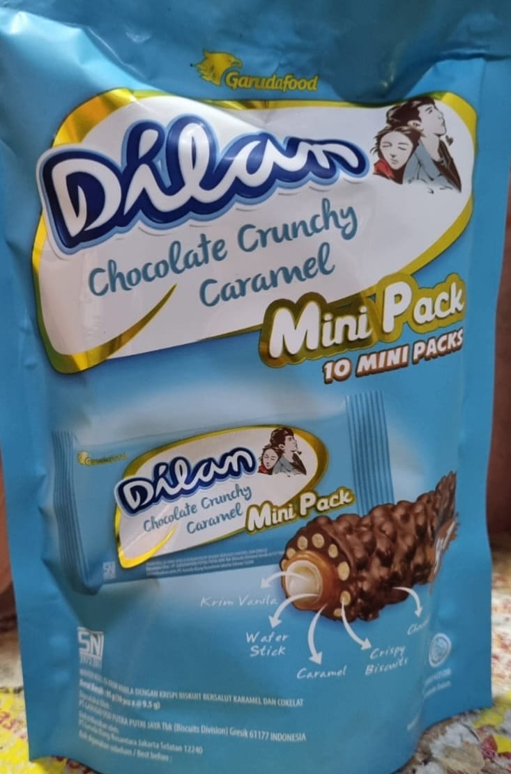 Coklat Dilan Crunchy Mini Pak isi 10pcs | Lazada Indonesia