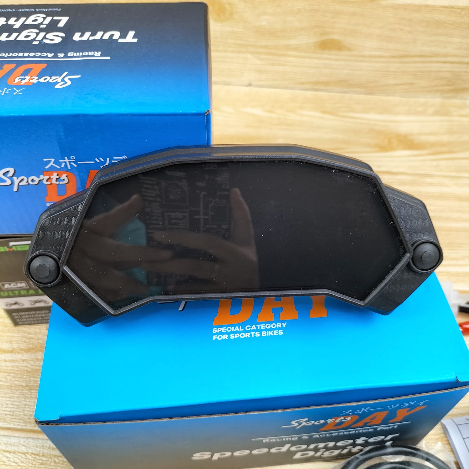 SPEEDOMETER DIGITAL NINJA MONO 250 FI FULL INDIKATOR SPIDO SPIDOMETER ...