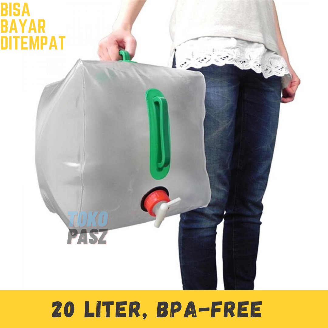 Kantong Air Portable Camping Water Storage 20 Liter / Botol Minum ...
