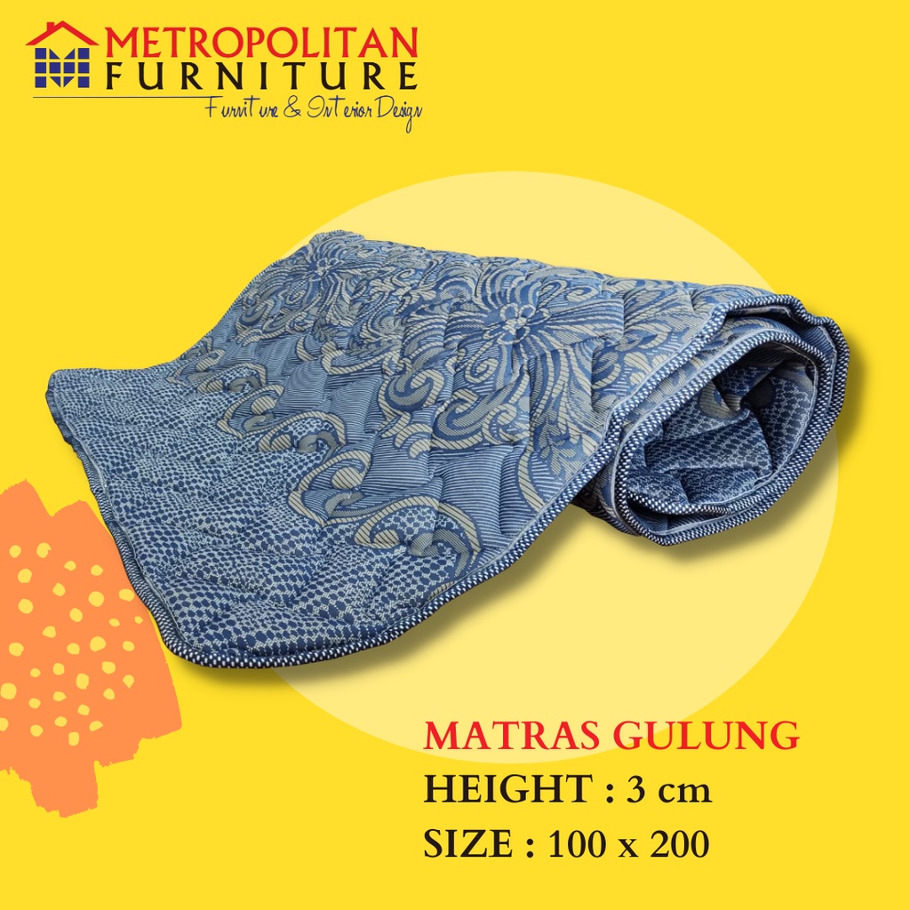 Matras Gulung Kasur Lantai Portable | Lazada Indonesia