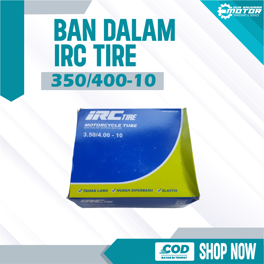 BAN DALAM IRC TIRE 350/400-10 RING 10 UNTUK MOTOR VESPA/GEROBAK DORONG/ANGKONG | Lazada Indonesia