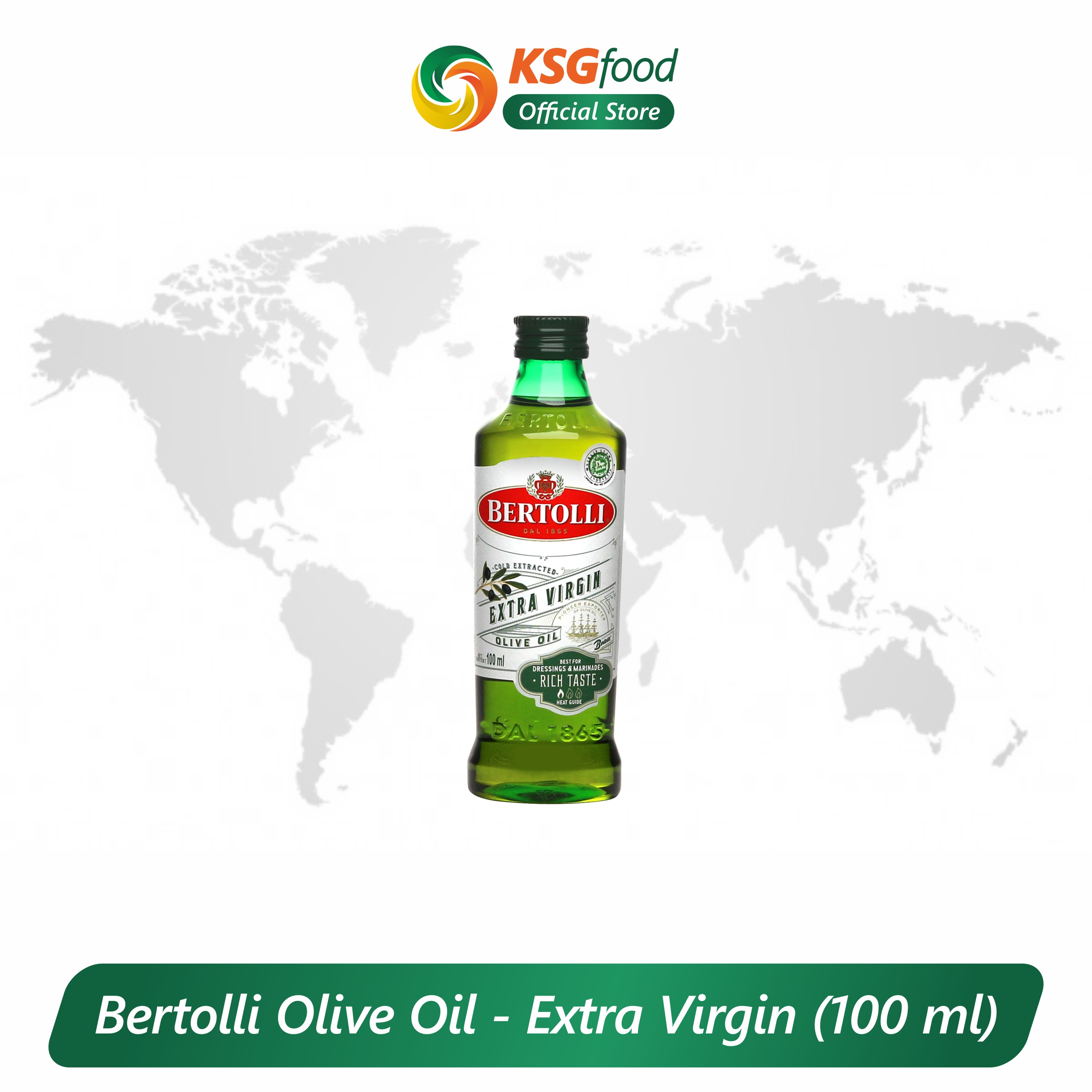 BERTOLLI EXTRA VIRGIN OLIVE OIL 100 ML | Lazada Indonesia