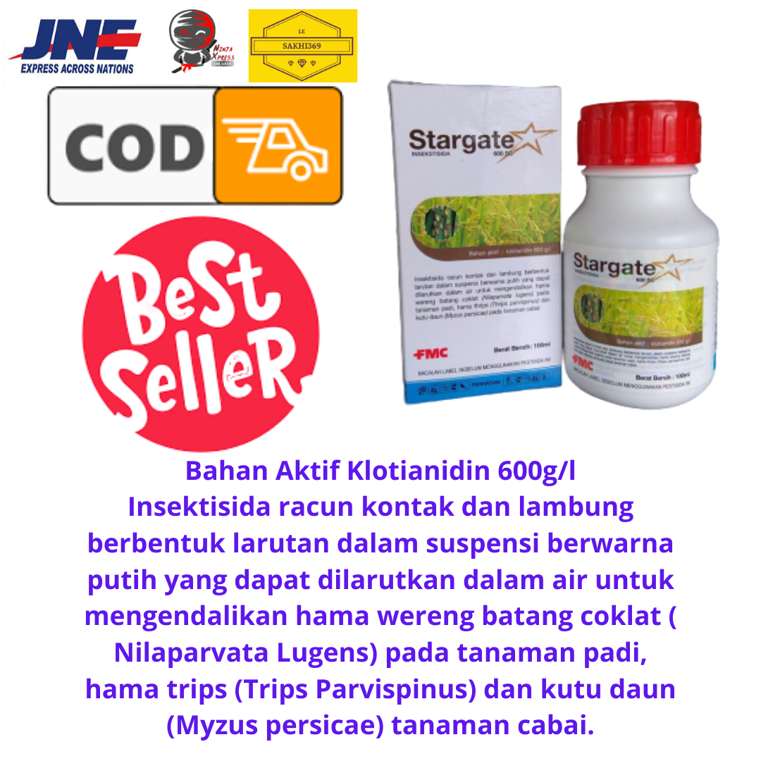Insektisida Stargate 600 SC - 100 ML Ampuh Untuk Wereng | Lazada Indonesia