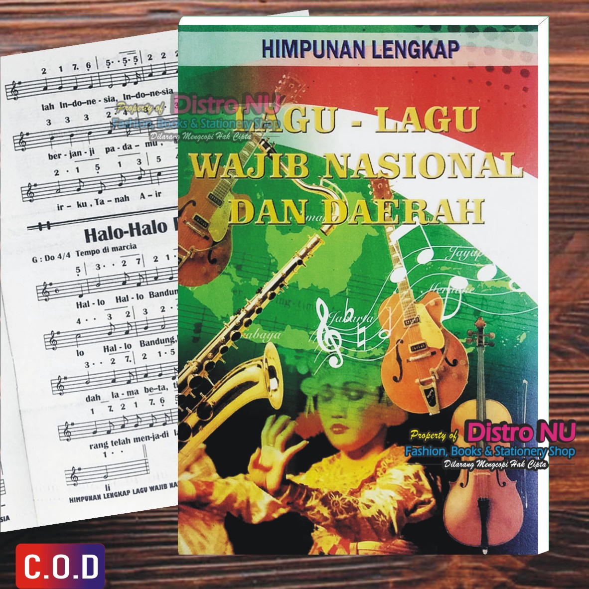 Himpunan Lagu-lagu Wajib Nasional & Daerah /kumpulan lagu kebangsaan ...