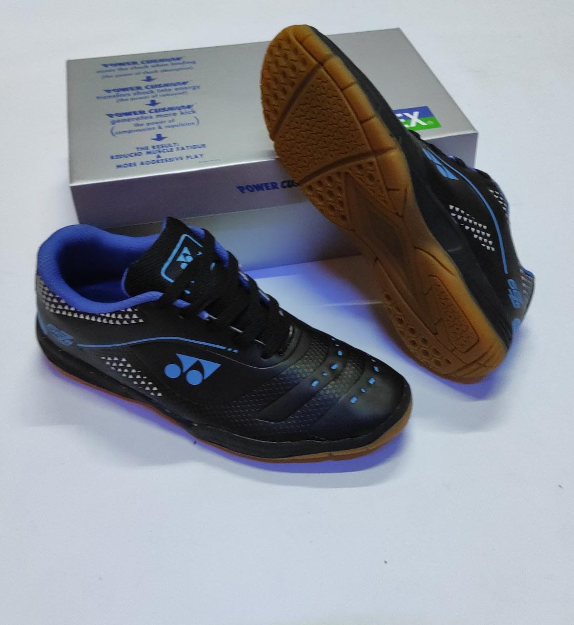 SEPATU BADMINTON 65W SOL KARET ANTI SLIP IMPORT / SEPATU BULUTANGKIS ...
