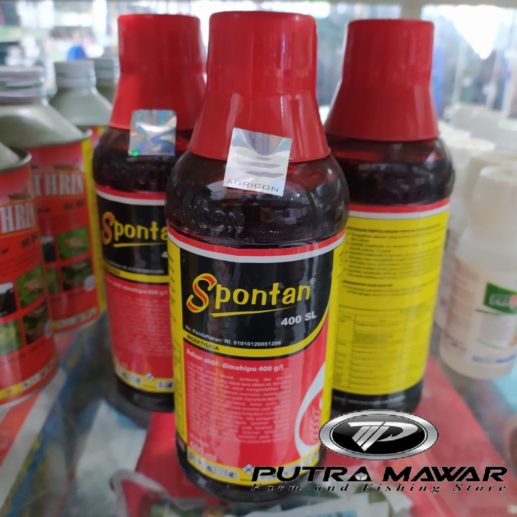 Insektisida SPONTAN 400SL 500ml- Obat Semprot hama-Pencegah dan ...