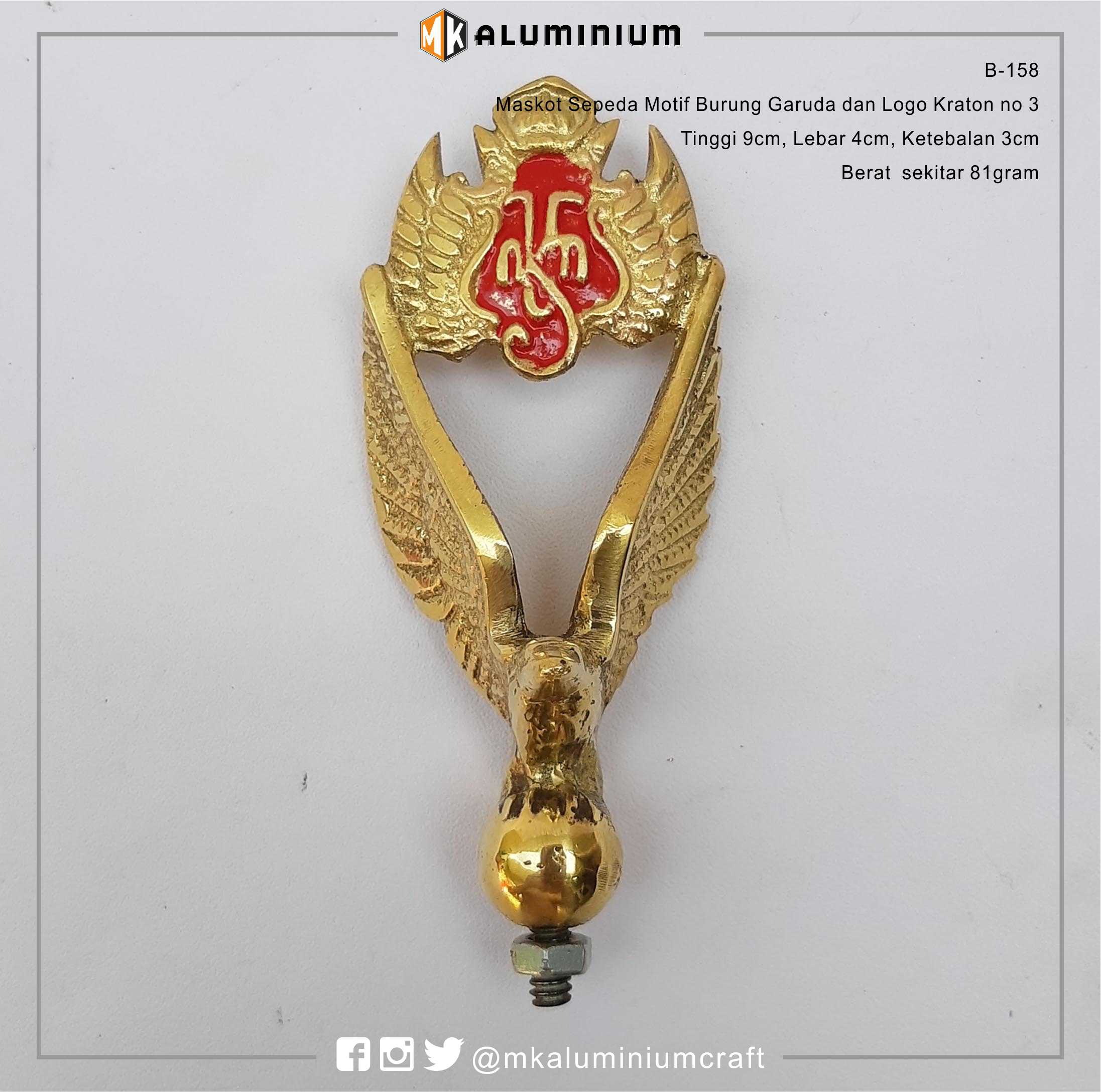 Garuda Hobo - Maskot Slebor Sepeda Onthel Kuningan - Motif Garuda dan ...