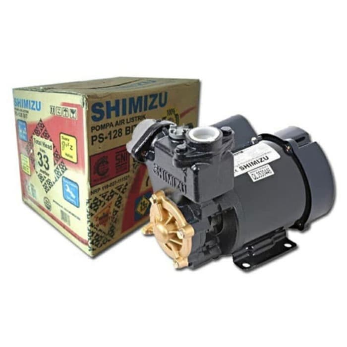 POMPA AIR JET PUMP JETPUMP SUMUR DANGKAL SHIMIZU PS 128 BIT PS128BIT ...