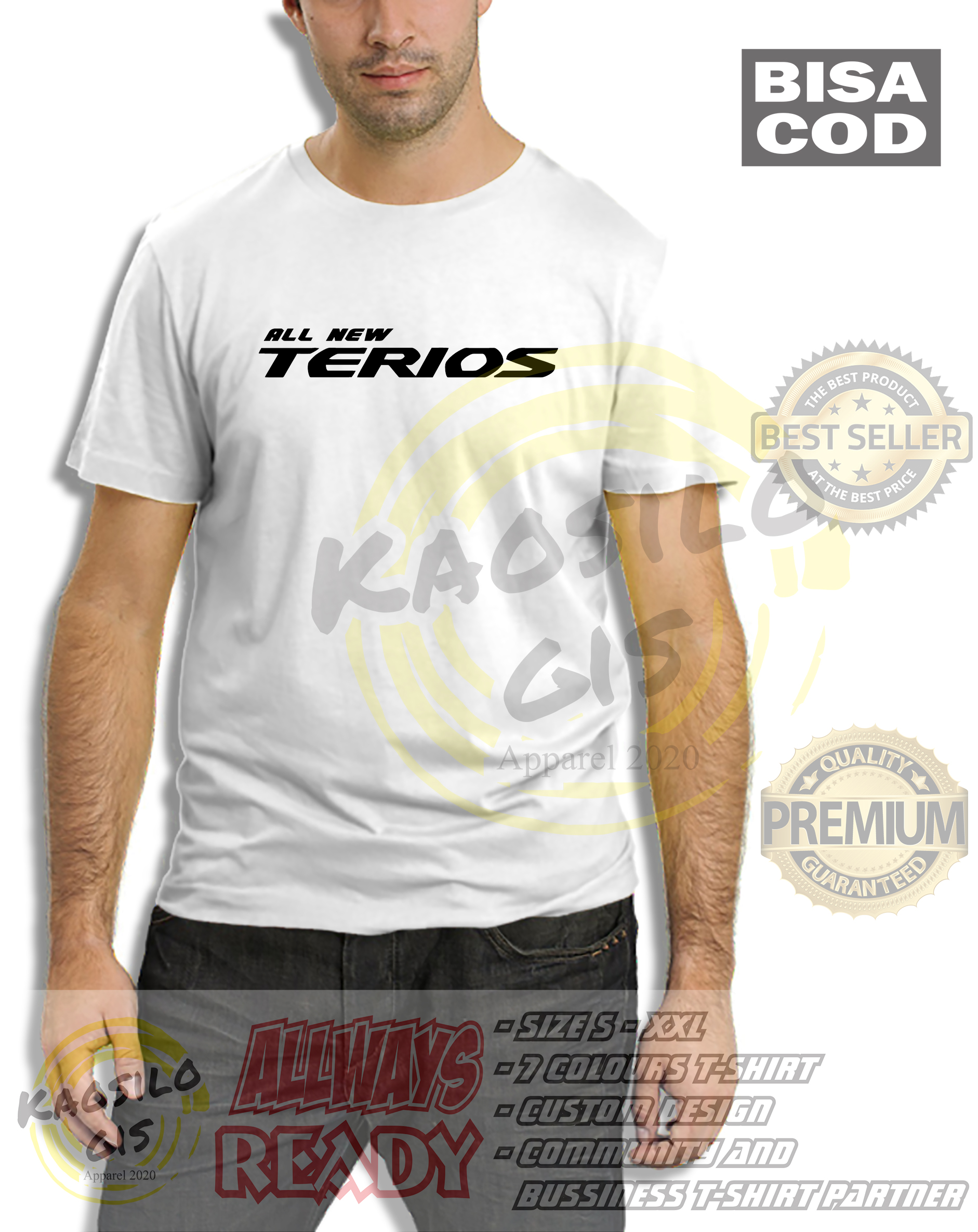 Kaos Daihatsu All New Terios Logo Distro - Kaosilogis | Lazada Indonesia