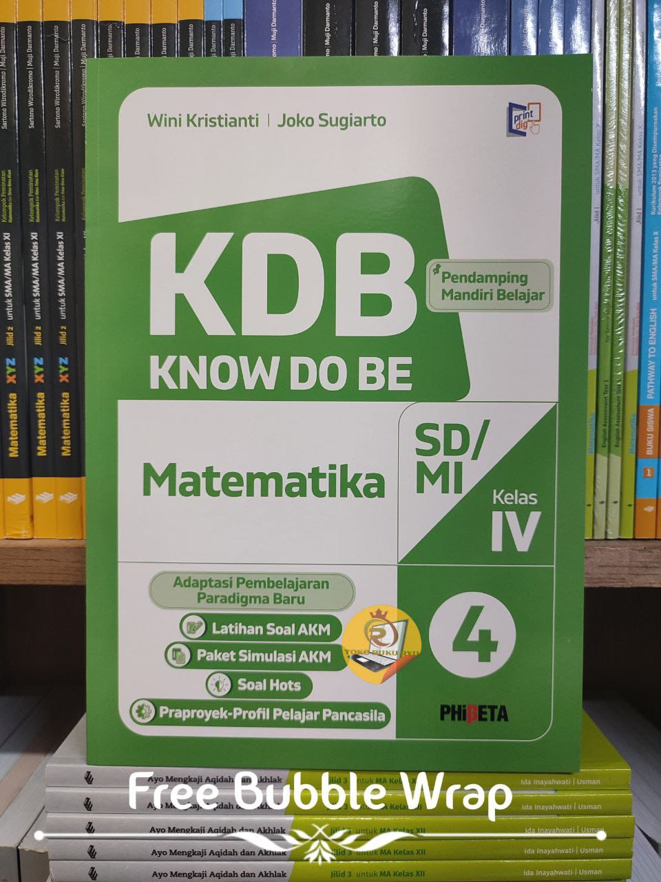 Buku KDB Know Do Be Matematika Kelas 4 SD Kurikulum Merdeka PHIBETA | Lazada Indonesia