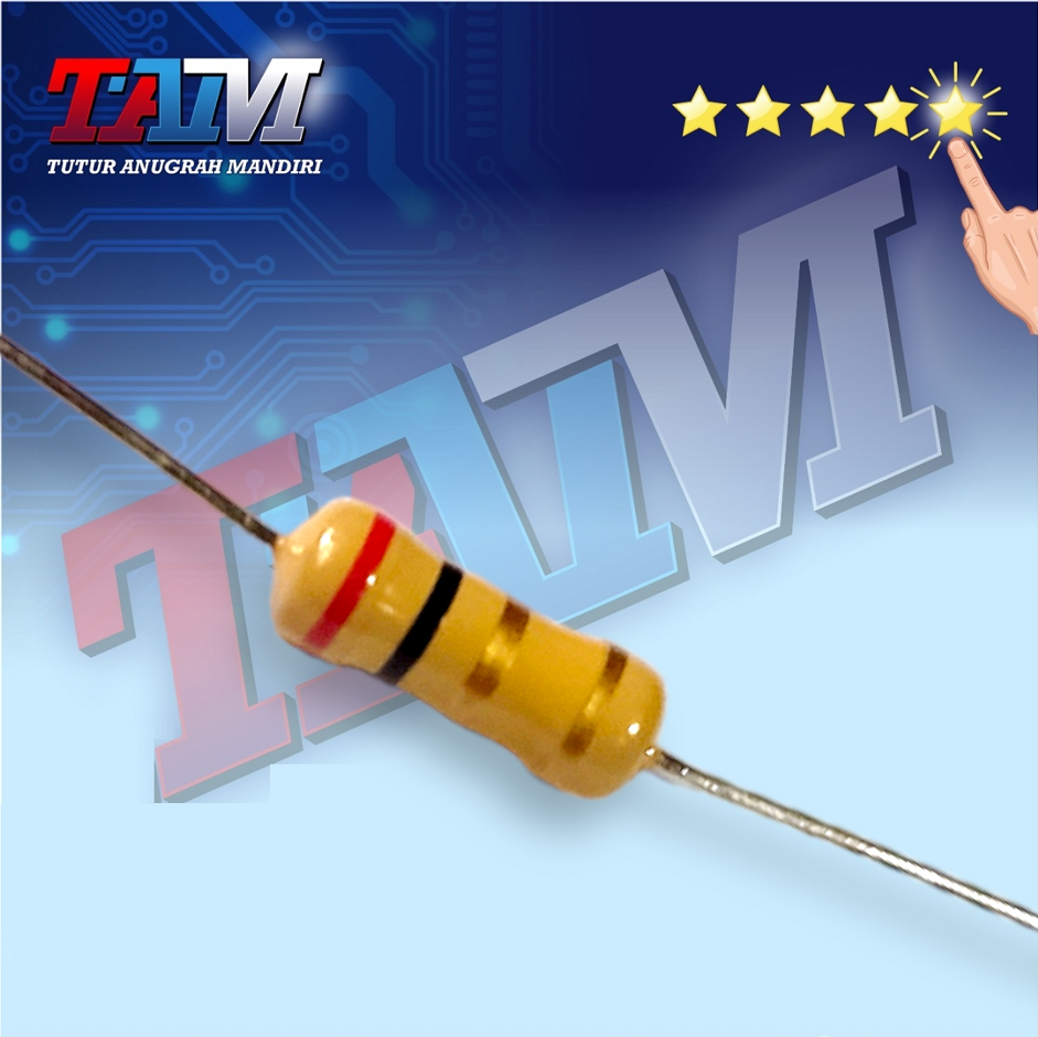 RESISTOR 1WATT / 1 WATT BERBAGAI UKURAN KHUSUS MESIN LAS Inverter 1WATT ...