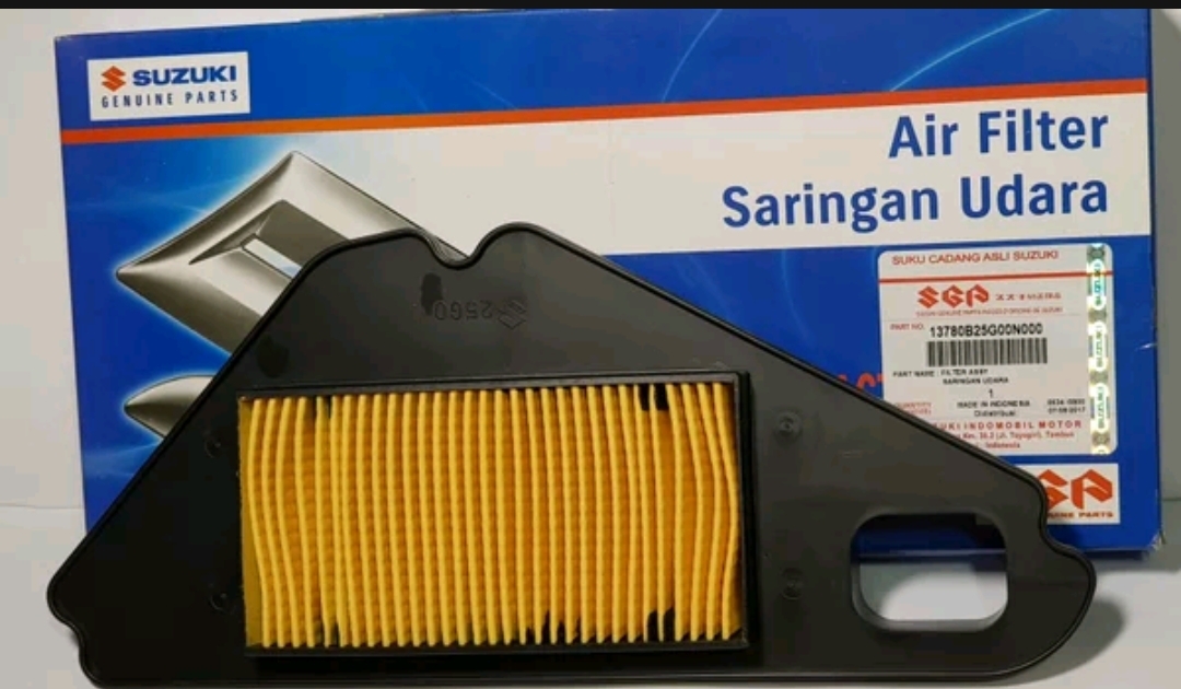 BUSA FILTER SARINGAN UDARA SATRIA FU 150 KARBU 13780B25G00N000 ASLI SGP ...