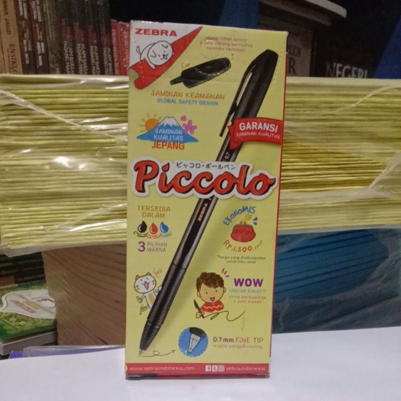 PULPEN ZEBRA PICCOLO | Lazada Indonesia