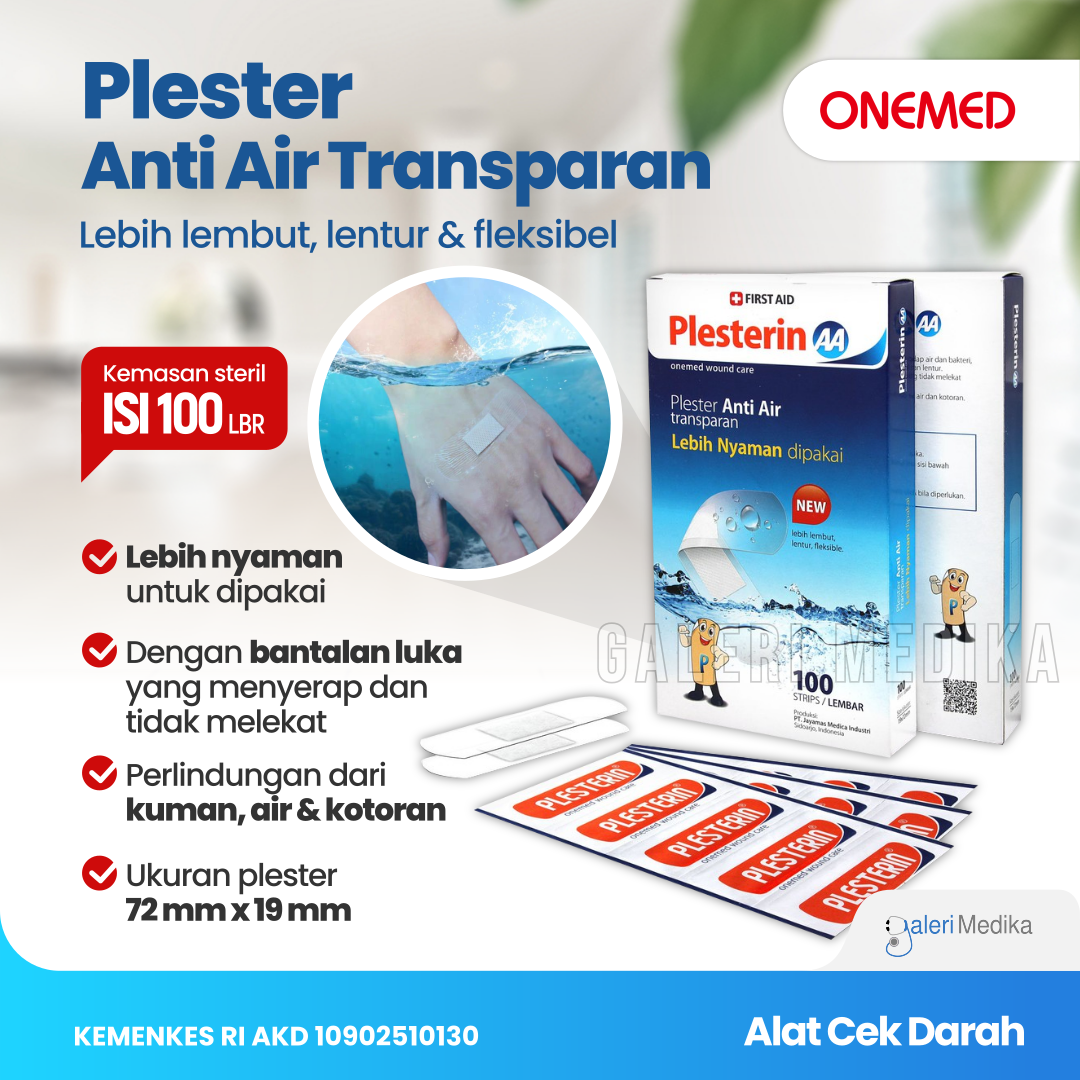 Plesterin AA - Plester Anti Air isi 100 Lembar | Lazada Indonesia