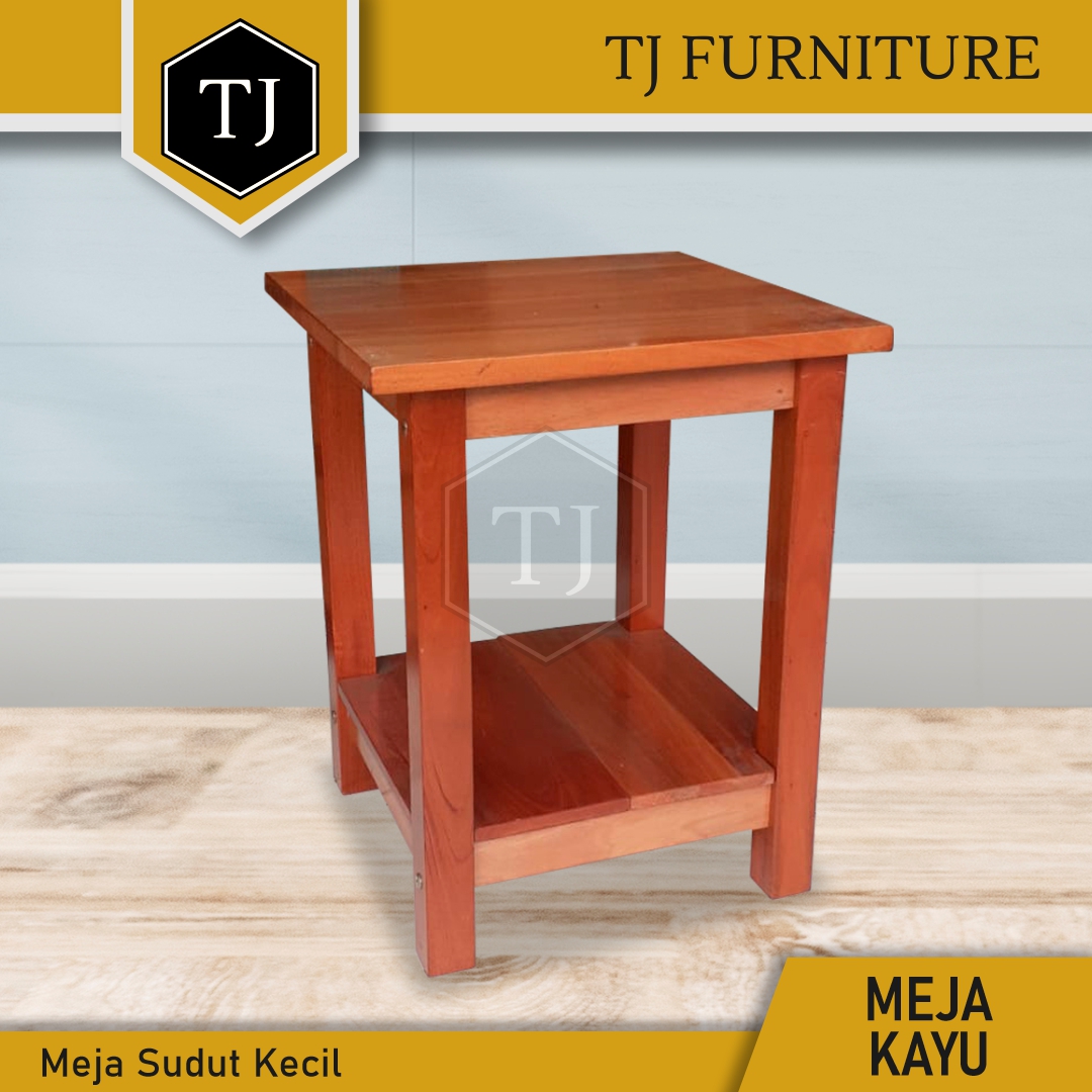 Meja Kayu Kecil / Meja Sisi / Meja Sudut / Bedside Table by TJ ...
