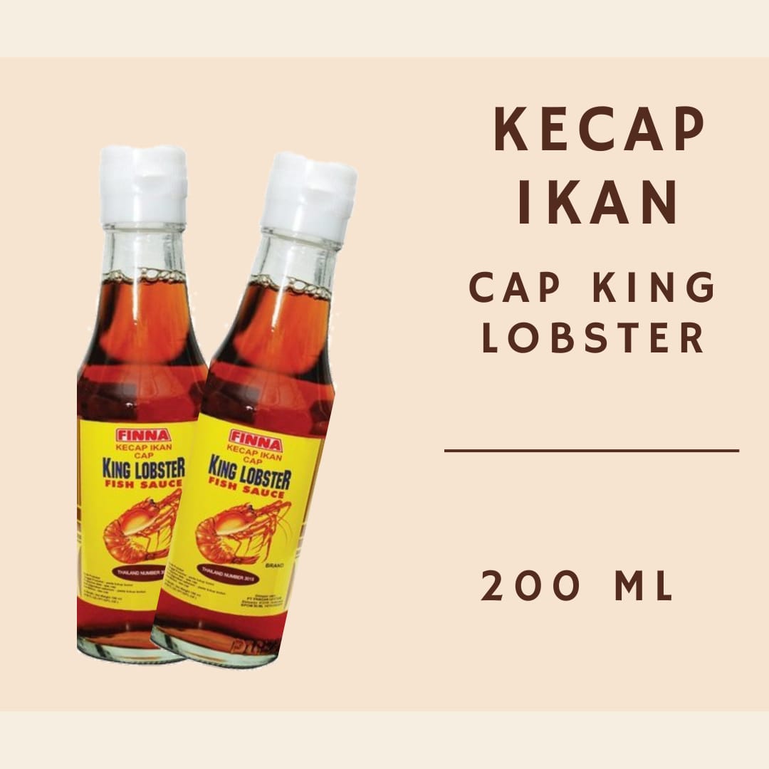 FINNA Kecap Ikan King Lobster 200ml – Pichai Fish Sauce 200 ml | Lazada ...
