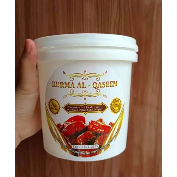 Kurma AL QASEEM 500 gr KEMASAN EMBER exp 2025 - 2026 | Lazada Indonesia