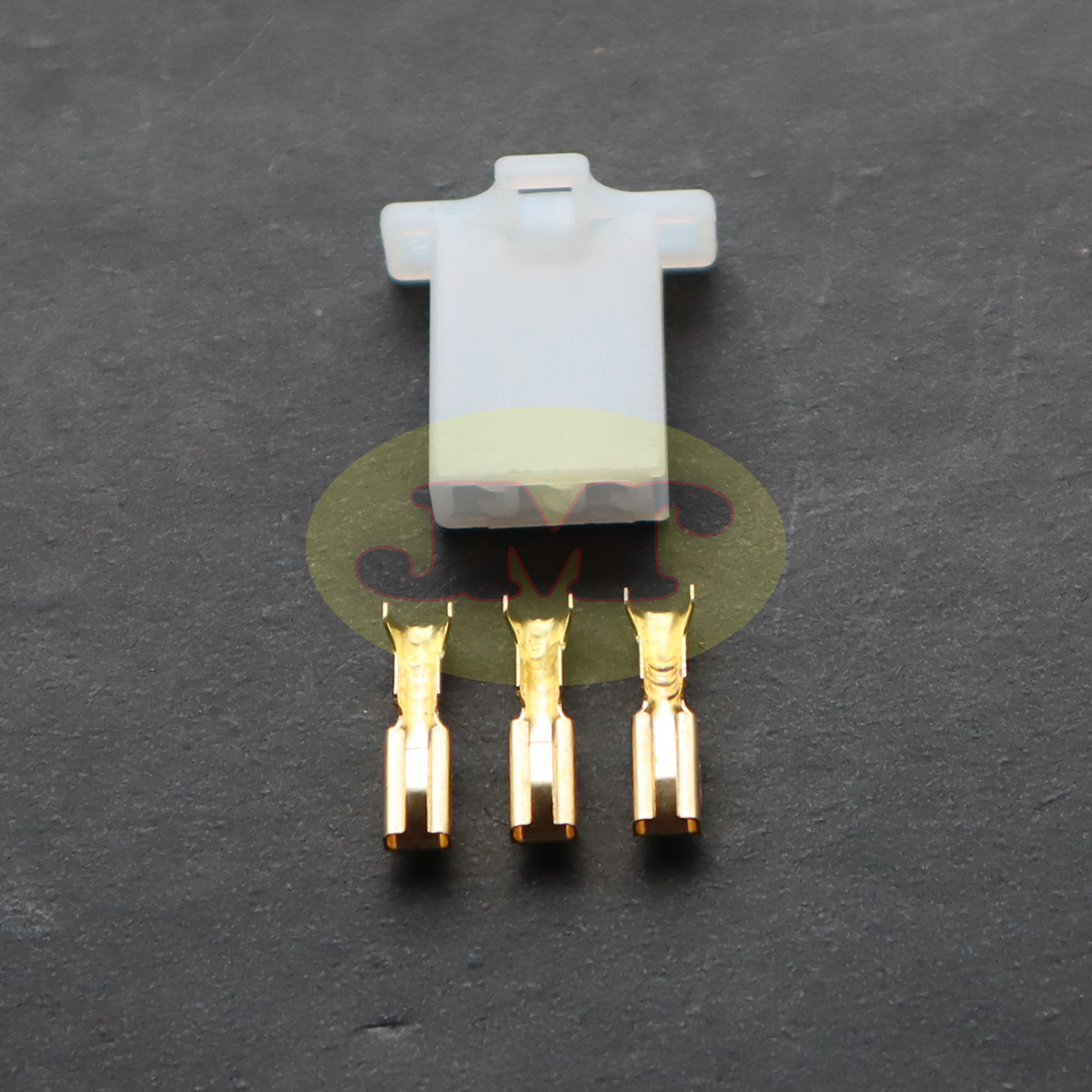 Socket + Skun Motor Mobil 3 Pin Mini - Soket Sambungan Kabel Male ...