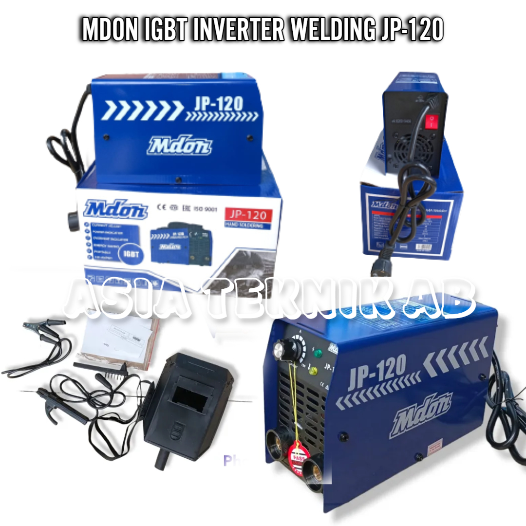 LOW WATT !!! Mesin Las Mdon Mesin Las MMA Inverter 120A Portable Hand ...