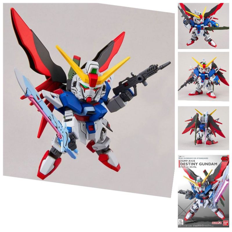 gundam bandai SD EX Standard DESTINY Original.rakitan murah | Lazada ...