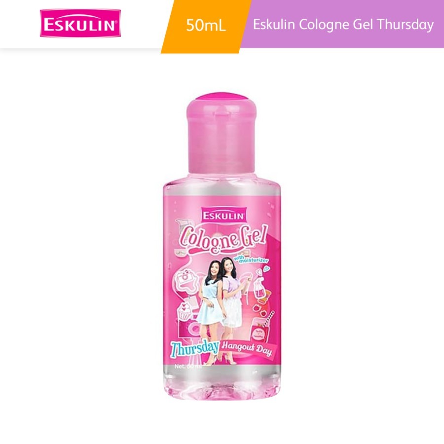 Eskulin cologne gel with moisturizer 50ml - thursday | Lazada Indonesia