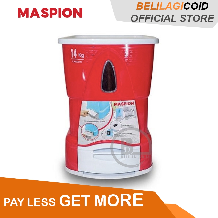 Maspion Rice Box MRD 1400 AP / Tempat Penyimpanan Beras MRD 1400AP - 14 ...